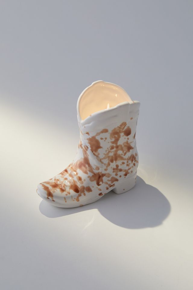 Paddywax Cowboy Boot 6 oz Candle | Urban Outfitters