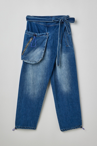 FRIED RICE Denim Wrap Pant | Urban Outfitters