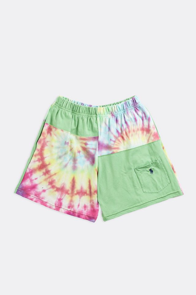 Frankie Collective Rework Polo Patchwork Tee Short 051 | Urban Outfitters