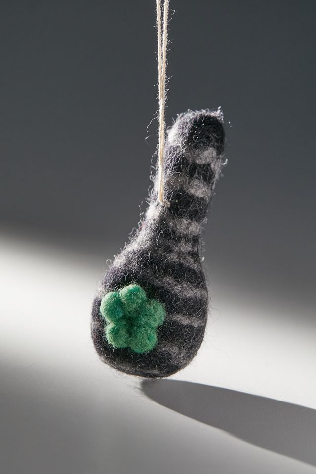 Felted Pipe Ornament | Urban Outfitters