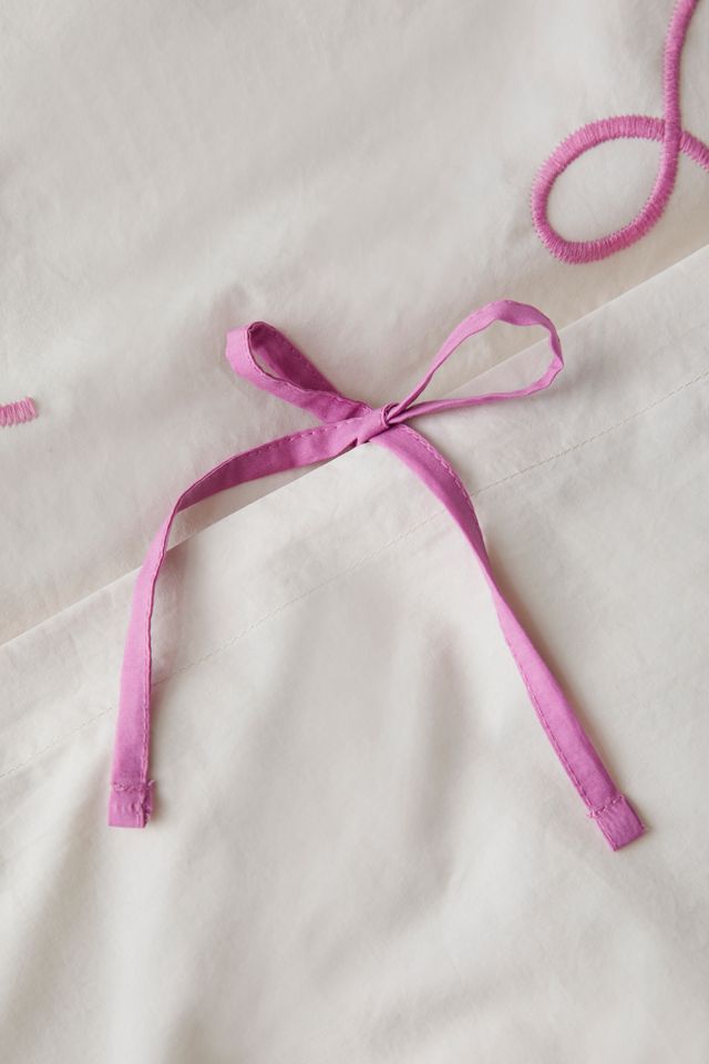 Lacey Bows Duvet Cover | Urban Outfitters