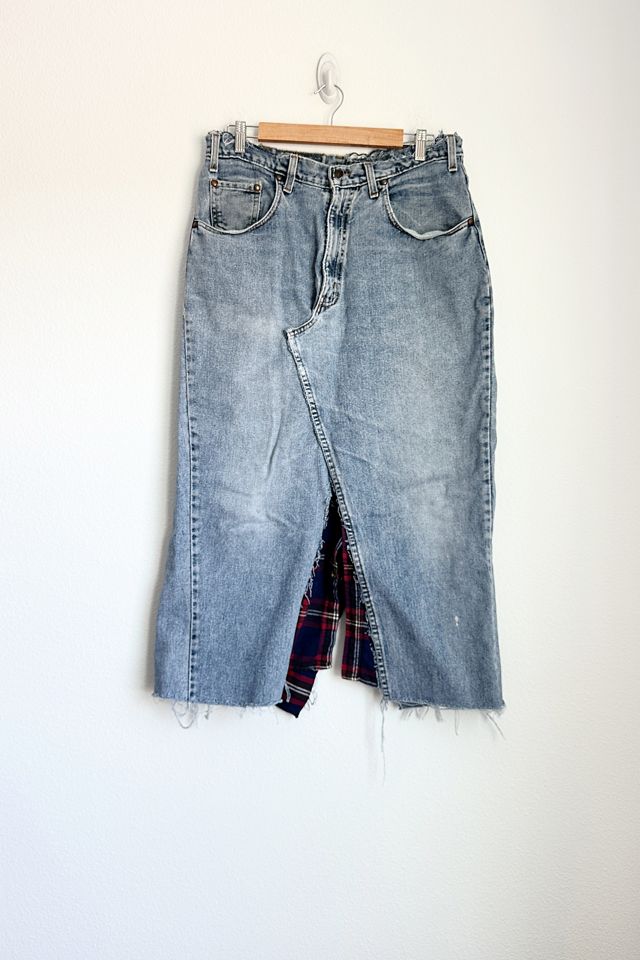 Vintage Reworked Levi's Maxi Skirt | Urban Outfitters