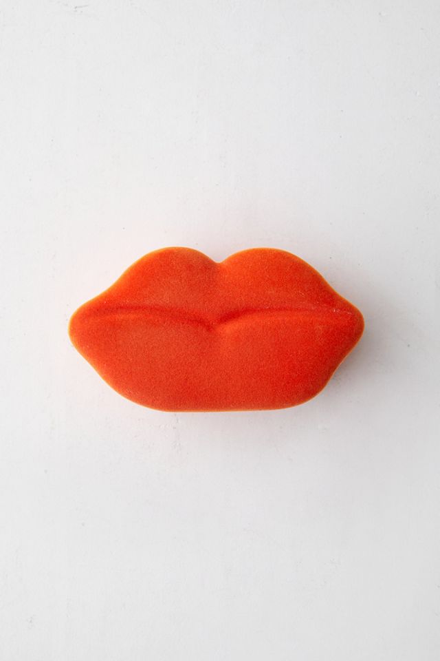 Lips Flocked Trinket Box | Urban Outfitters