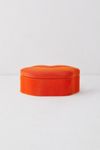 Lips Flocked Trinket Box | Urban Outfitters