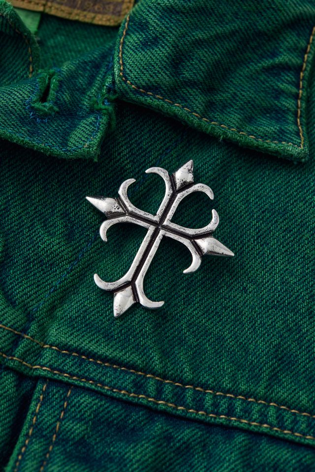 Dexter Cross Pin | Urban Outfitters