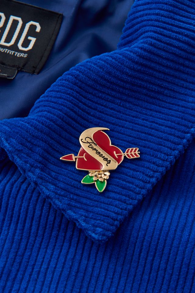 Forever Heart Enamel Pin | Urban Outfitters
