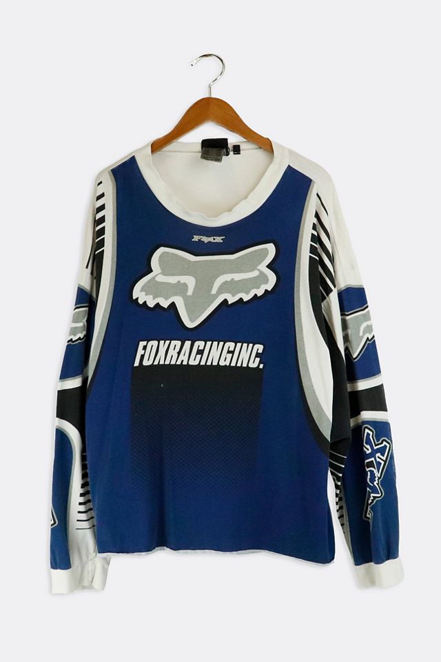 Vintage Fox Racing Graphic Long Sleeve T Shirt | Urban Outfitters