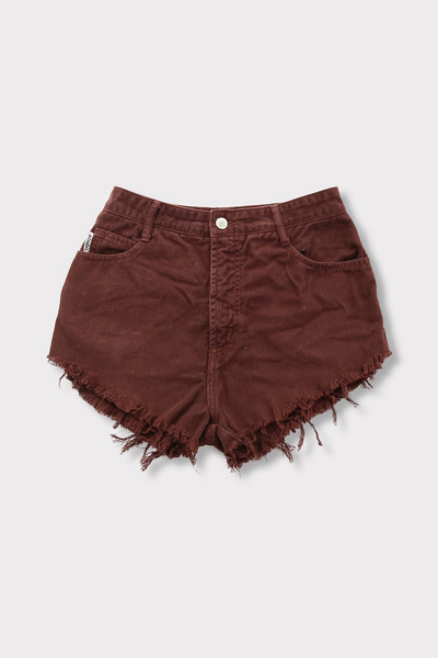 Vintage 90s BONGO Brown Distressed Cut Off Shorts | Urban Outfitters