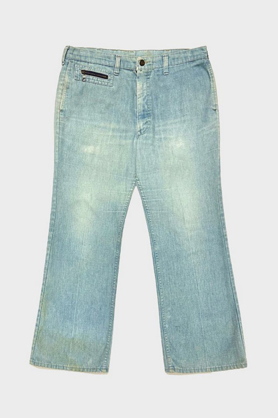Vintage 1970’s Levi’s For Men USA Flared Leg Jeans | Urban Outfitters