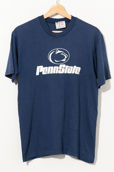 Vintage 1990s Distressed Penn State Single Stitch Graphic T-Shirt ...