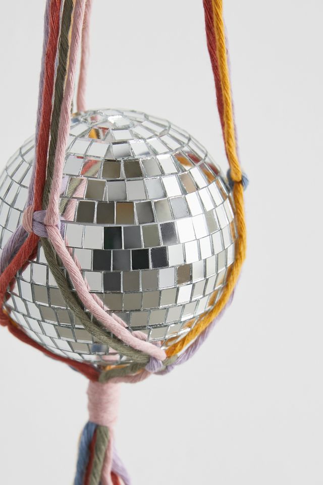 Golden Hour Designs Small Disco Macrame Hanger | Urban Outfitters