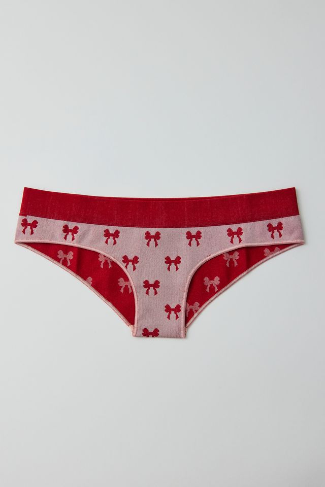 Out From Under Seamless Jacquard Cheeky Undie | Urban Outfitters