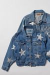 Urban Renewal Remade Star Fitted Denim Jacket | Urban Outfitters