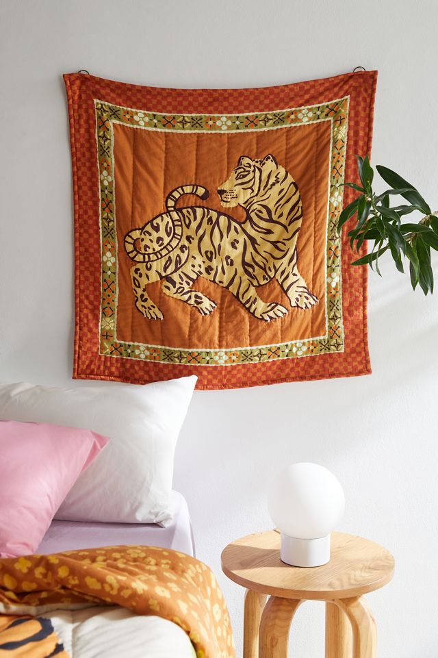 Tiger Quilted Wall Hanging | Urban Outfitters