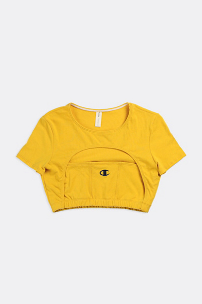 Frankie Collective Rework Champion Cut Out Tee 110 | Urban Outfitters