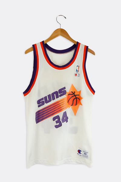 Vintage Champion NBA Pheonix Suns Barkley 34 Jersey | Urban Outfitters