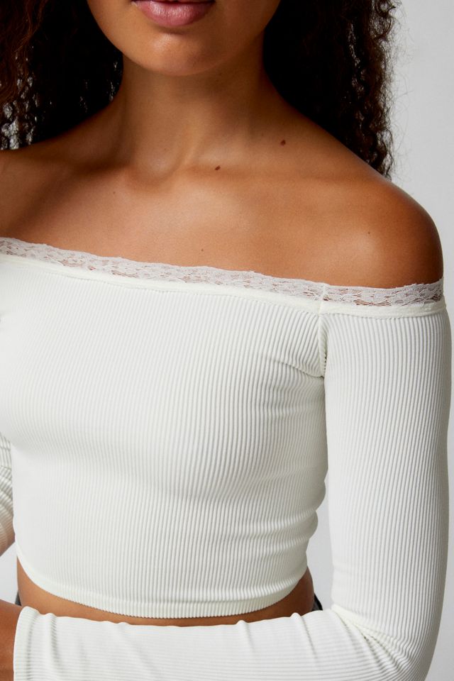 Out From Under Melani Seamless Lace-Trim Top | Urban Outfitters