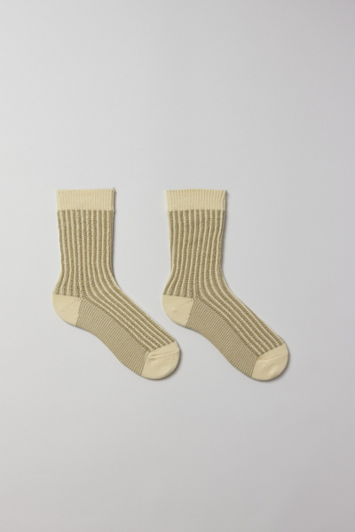 Ribbed Knit Crew Sock | Urban Outfitters