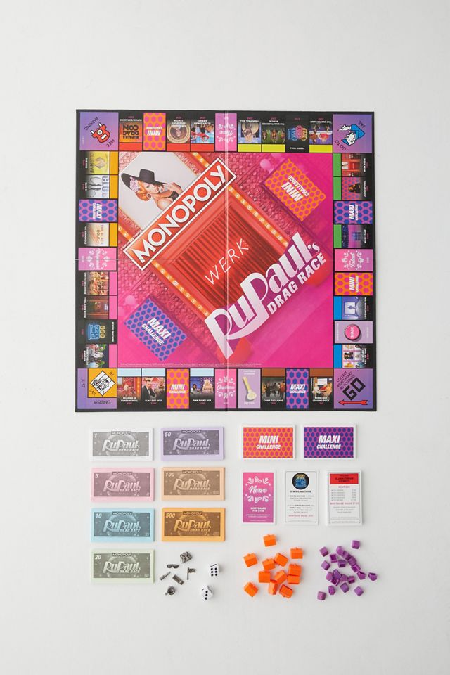 MONOPOLY®: RuPaul’s Drag Race Edition Board Game | Urban Outfitters
