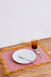 Bed Threads French Flax Linen Scalloped Placemats - Set of 4 | Urban ...