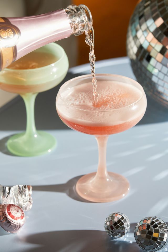 Frosted Coupe Glass Urban Outfitters