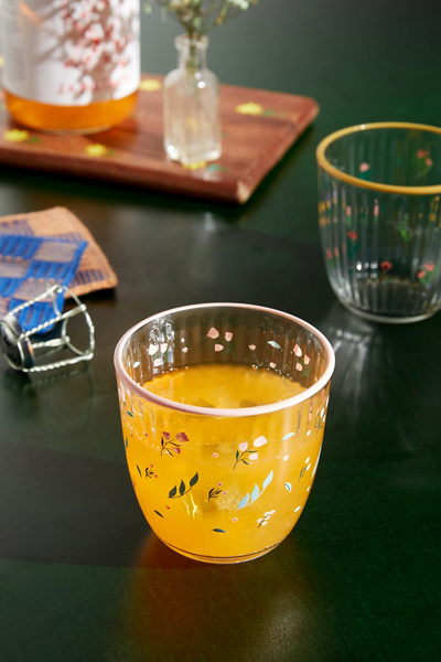 Botanical Short Juice Glass | Urban Outfitters