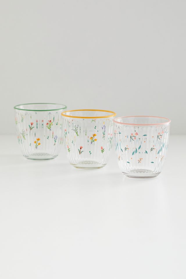 Botanical Short Juice Glass | Urban Outfitters