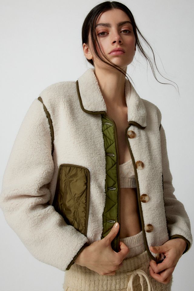 BLANKNYC Cloud Forest Fleece Jacket | Urban Outfitters