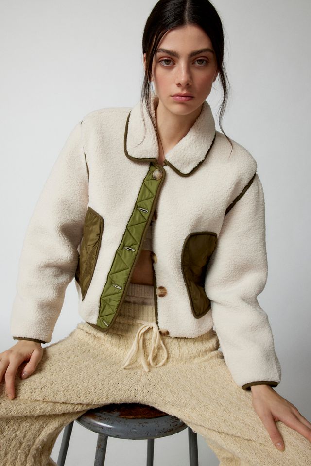 BLANKNYC Cloud Forest Fleece Jacket | Urban Outfitters