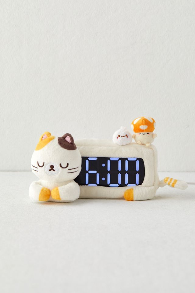 Smoko Cat Plushie Clock | Urban Outfitters