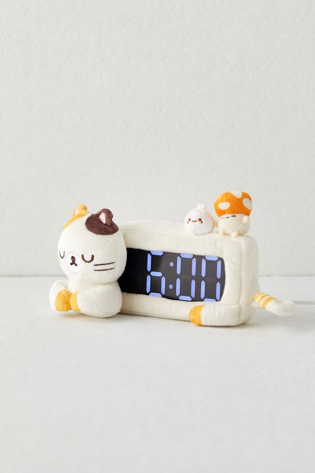Smoko Cat Plushie Clock | Urban Outfitters