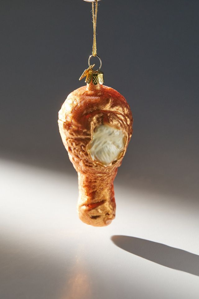 Fried Chicken Ornament | Urban Outfitters Fried Chicken Ornament | Urban Outfitters
