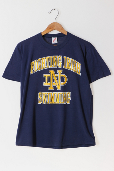 Vintage University of Notre Dame Swimming T-shirt | Urban Outfitters