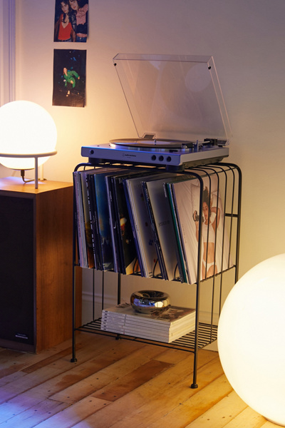 Ryle Vinyl Storage Shelf | Urban Outfitters