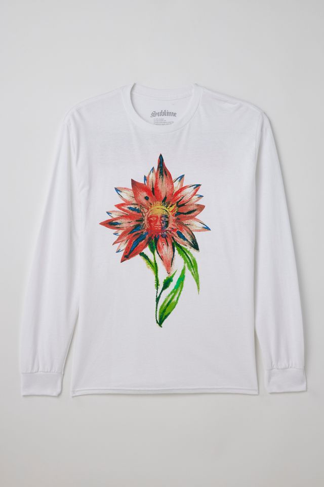 Sublime 40 Oz Flower Long Sleeve Tee | Urban Outfitters