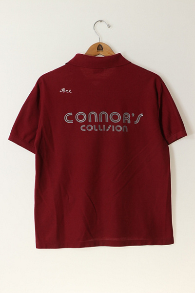 Vintage 1990s Ace Body Shop Printed Polo Shirt Made in USA | Urban ...