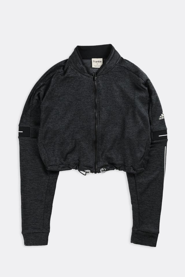 Frankie Collective Rework Adidas Crop Track Jacket 009 | Urban Outfitters