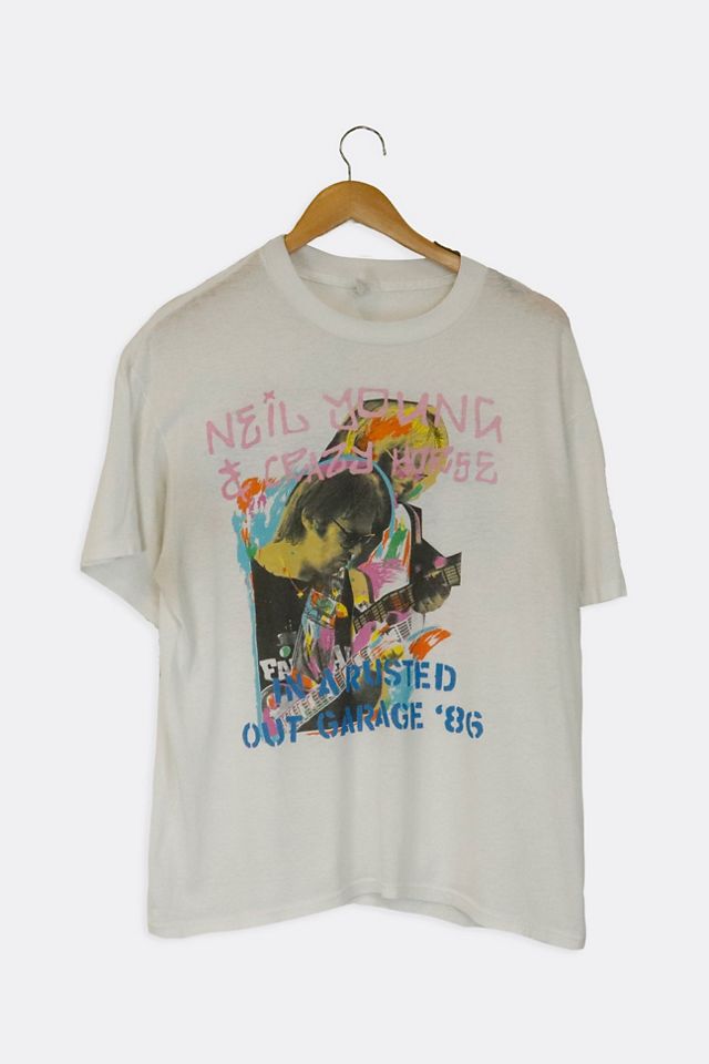 Vintage 1986 Neil Young Band T Shirt | Urban Outfitters
