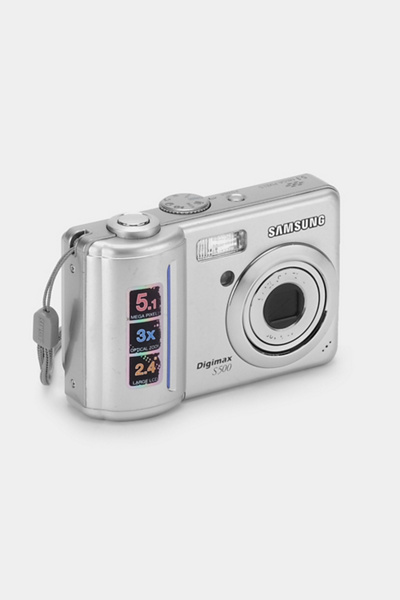 Samsung Digimax S500 Point and Shoot Digital Camera Refurbished by ...
