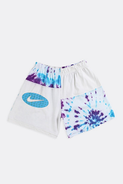 Frankie Collective Rework Nike Patchwork Tee Shorts 046 | Urban Outfitters