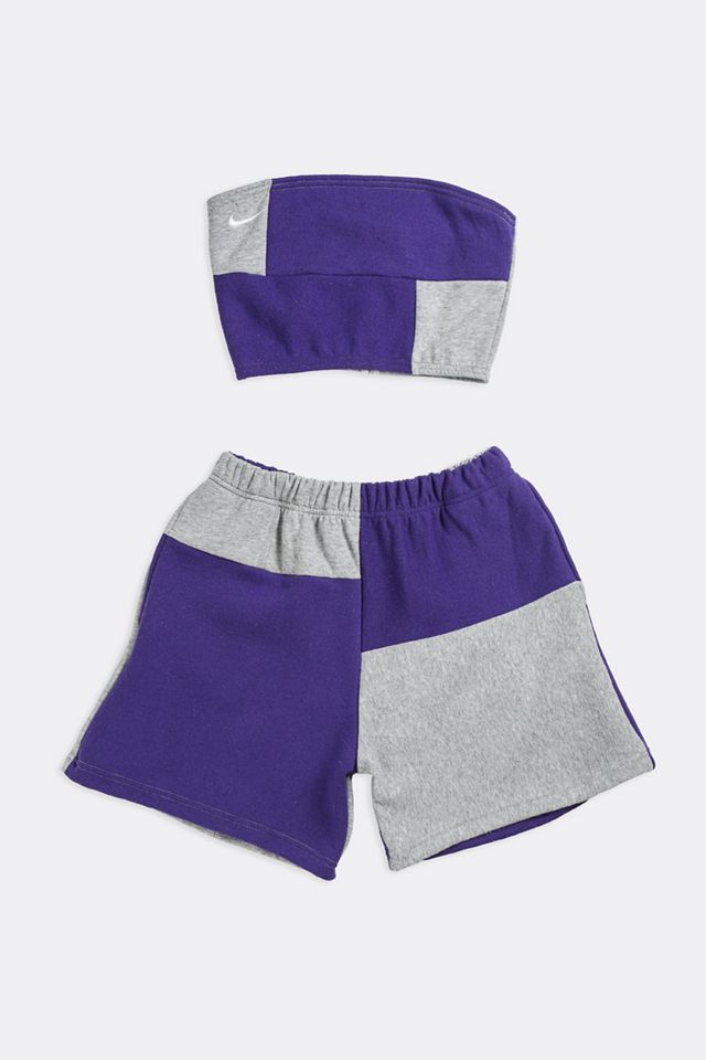 Frankie Collective Rework Nike Patchwork Sweatshorts Set | Urban Outfitters