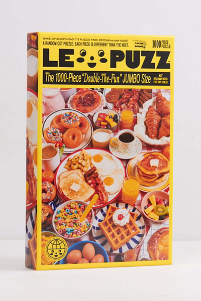 Le Puzz Wakey Wakey Jigsaw Puzzle | Urban Outfitters