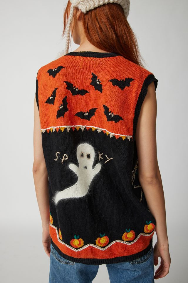 Urban Renewal Vintage Halloween Sweater Vest | Urban Outfitters
