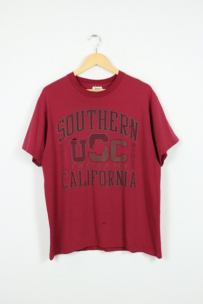 Vintage Distressed USC Tee | Urban Outfitters