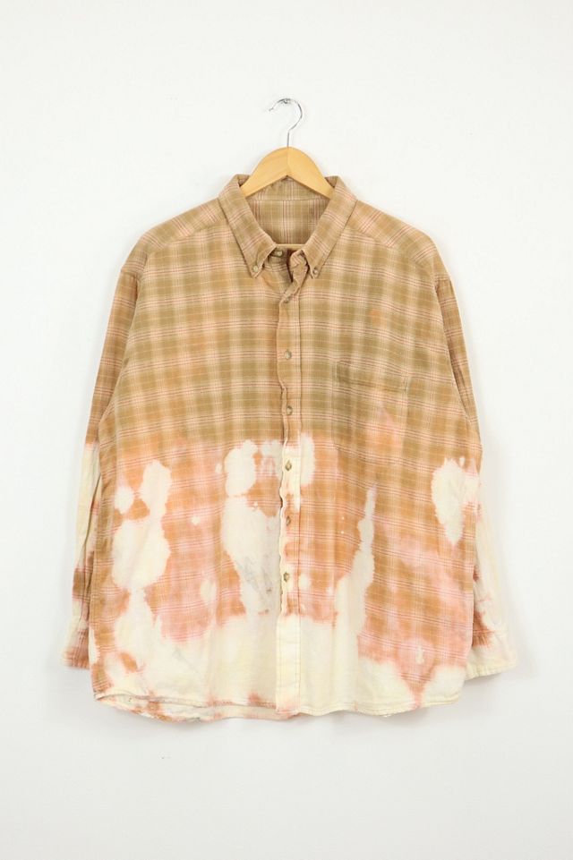 Vintage Bleached Button-Down Shirt 05 | Urban Outfitters