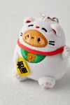 Smoko Tayto Potato Lucky Cat Plushie Keychain | Urban Outfitters