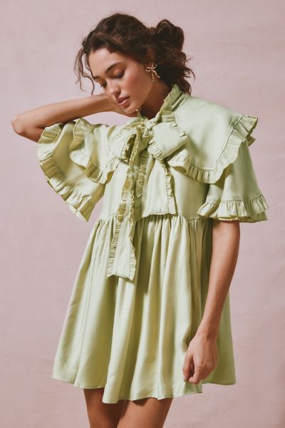 Sister Jane Cheri Bow Mini Dress | Urban Outfitters Sister Jane Cheri Bow Mini Dress | Urban Outfitters