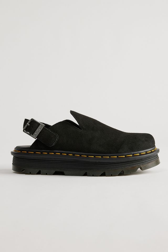 Dr. Martens Zebzag Suede Platform Mule | Urban Outfitters