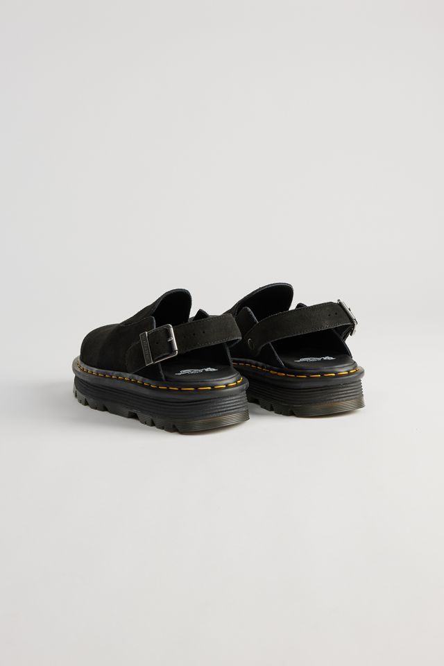 Dr. Martens Zebzag Suede Platform Mule | Urban Outfitters
