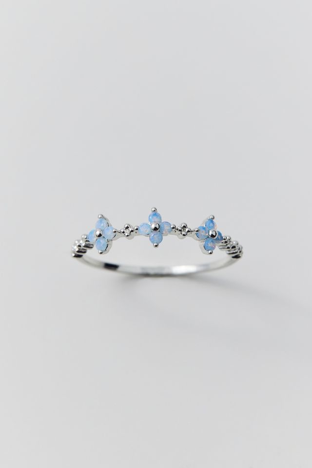 Girls Crew Blue Blossom Love Ring | Urban Outfitters Canada